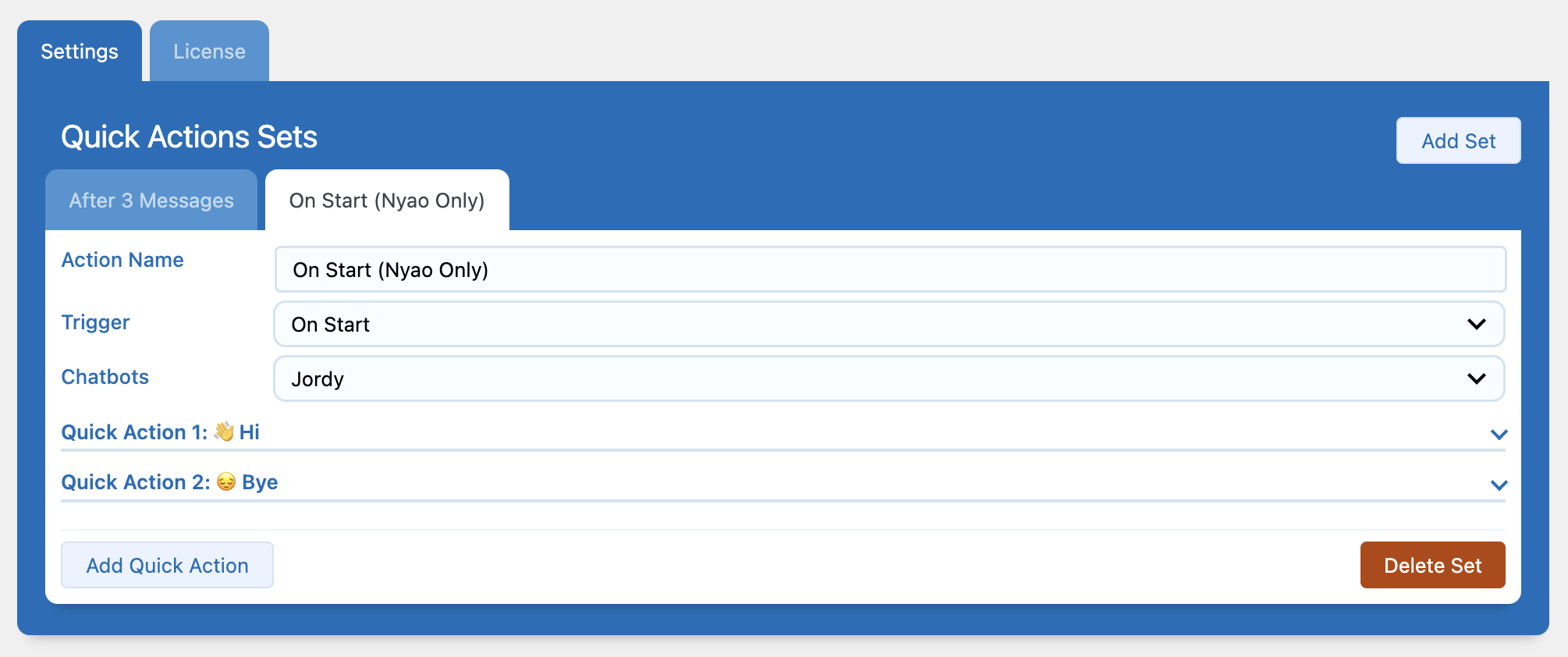 Quick Actions | Meow Apps